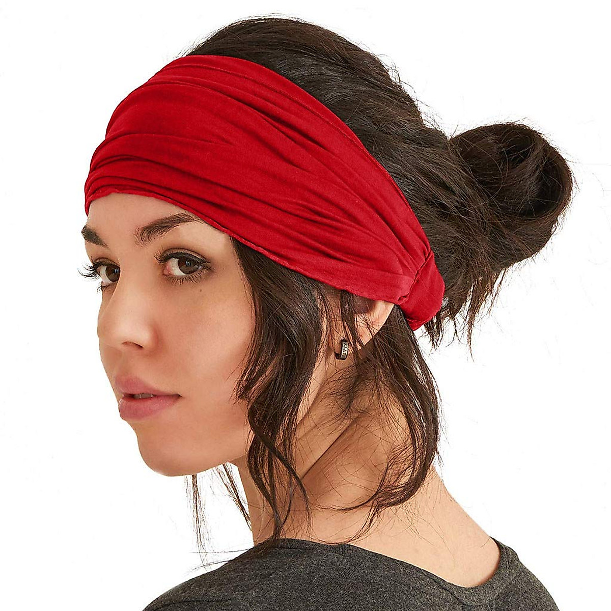 DGQPLPD Women Comfortable for Men Bandana Japanese and Lightweight Headbands Headband Head Est
