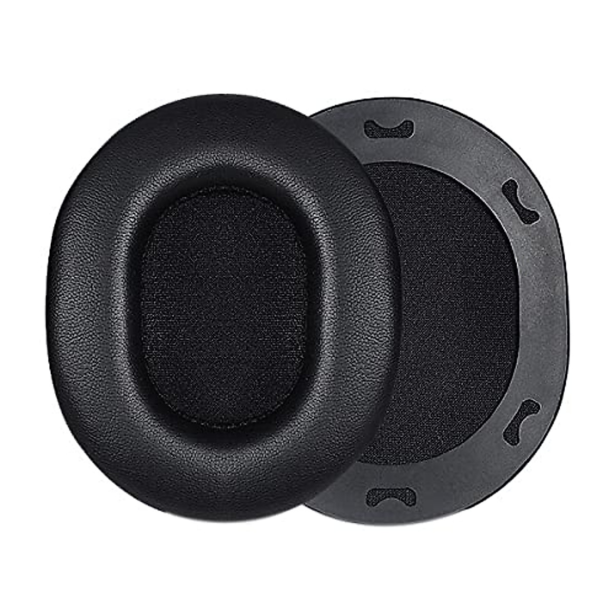 ATH-M70X Earpads Replacement Protein Leather Ear Pads Cushions Cover Repair Parts Compatible with Audio-Technica ATH-M70X Closed-Back Dynamic Professional Studio Monitor Headphones (Black)