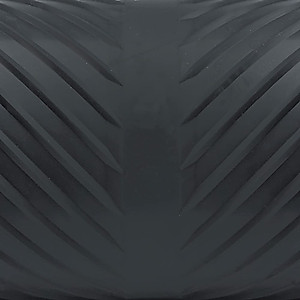 CLIMATEX Indoor/Outdoor Rubber Runner Mat, Door Mat For Floor Protection, 27" X 6', Black (9A-110-27C-6)