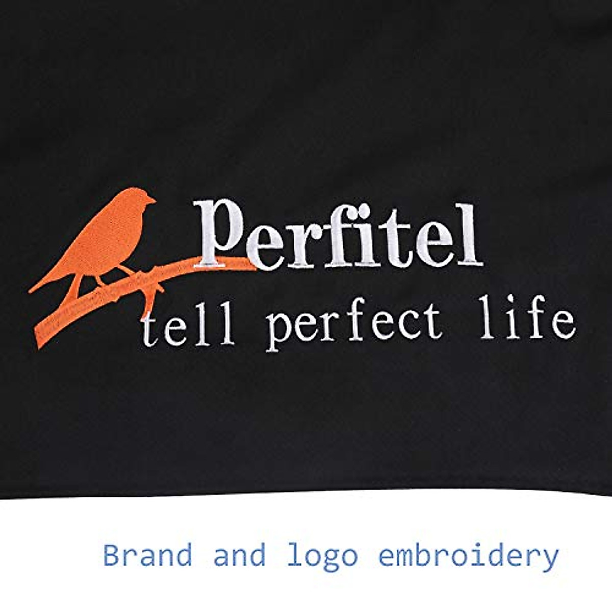 Perfitel Universal Bird Cage Cover(Black) Good Night Birdcage Cover Black-Out Birdcage Cover Durable Breathable Washable Material