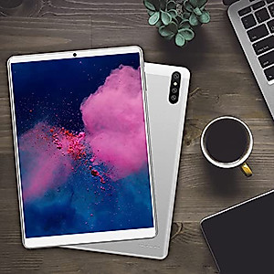 10 Inch Tablet, 8 Core Processor 64Gb 3Gb, IPS Screen Dual Speakers, 3G Network 5G WiFi, Night Reading Mode, 6000Mah Android 11 Suitable for Learning(USA)