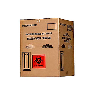 Biohazard Stickers- 5.5" x 5.5" Biohazard Labels (Pack of 10) - UV Coated Label- Biohazard Warning Sign for Labs, Hospitals and Industrial Use Universal Biohazard Symbol by Ignixia