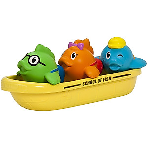 Munchkin® Ocean Friends Bath Toy and Storage Set, Multi , 6 Piece Set