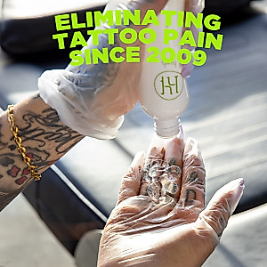 Hush Anesthetic Tattoo numbing Gel More Powerful than Numbing Cream (with child-resistant caps) (2oz 60 Gram)…