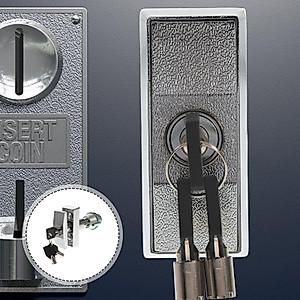 T-Handle Vending Machine Lock with Keys, Zinc Alloy Soda Machine Lock, High Security Vending Machine Lock for Candy Snack Soda Machine