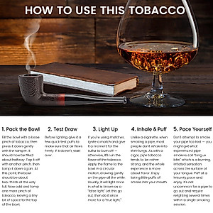 SPIPER smooth Briar Zulu Tobacco Straight pipe, 100% Quality Handmade pipe with smooth Acrylic Stem, Beginner Pipe，Great Gift for Father,friends (black)