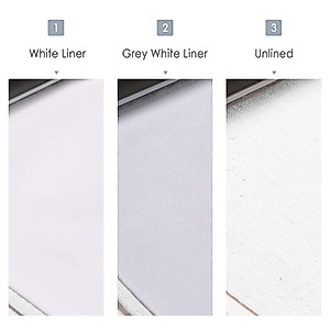 Cololeaf Roman Shade - Faux Linen, Light Filtering & Blackout, Washable Fabric, Install Hardware Included, Snow White, 1 Piece