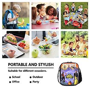 HQEWNLI 3 Pcs Backpack Lightweight School Backpacks Laptop Daypack with Lunch Bag Pencil Bag for Boys Girl Gifts Style1