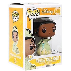 Disney: Princess & The Frog - Princess Tiana & Naveen Funko Pop! Vinyl Figure (Bundled with Compatible Pop Box Protector Case)