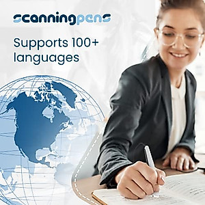 C Pen Text to Speech TS1 Scanning Pen - OCR Scanning Device for Reading, Literacy & Learning | Assistive Tool for Dyslexia & Learning Differences | Tests, Meetings, Study | Windows & Mac