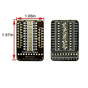 Treedix Screw Terminal Block Breakout Module Compatible with Arduino UNO Mini Limited Edition Expansion Board