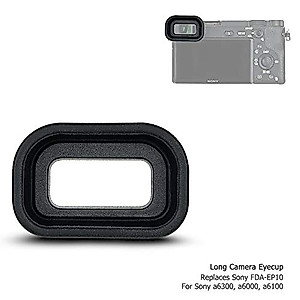 Soft Silicon Camera Viewfinder Eyecup Eyepiece Eyeshade for Sony A6000 A6100 A6300 Eye Cup Protector Replaces Sony FDA-EP10