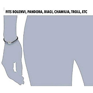 Forever Ring Engagement Wedding Just Married 925 Sterling Silver Pendant Charm Bead For Pandora & Similar Charm Bracelets or Necklaces