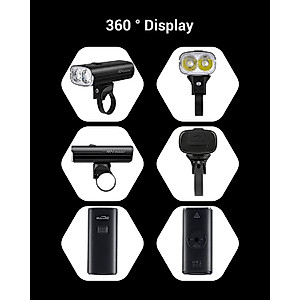 Magicshine RN3000 Bike Front Lights 3000 Lumens USB-C Rechargeable LED Bicycle Front Headlight High Bright 62 Hours,IPX6 Waterproof MTB Headlight