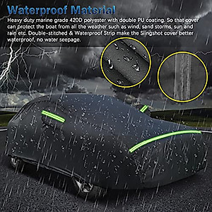 BIGACOVER for Porsche Cayenne Car Cover Waterproof, All Weather Outdoor Full Car Covers Windproof Heavy Duty Protection Custom Fit for 2009-2022 Porsche Cayenne