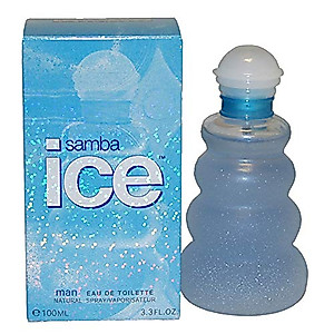Samba Ice By Perfumers Workshop For Men. Eau De Toilette Spray 3.3 Ounces