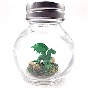 1 Inch Pet Dragon Green with Adoption Certificate