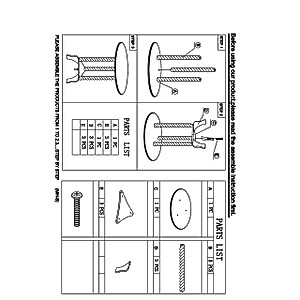 Frenchi Furniture Table, White, 18.91 in x 18.91 in x 22.97 in