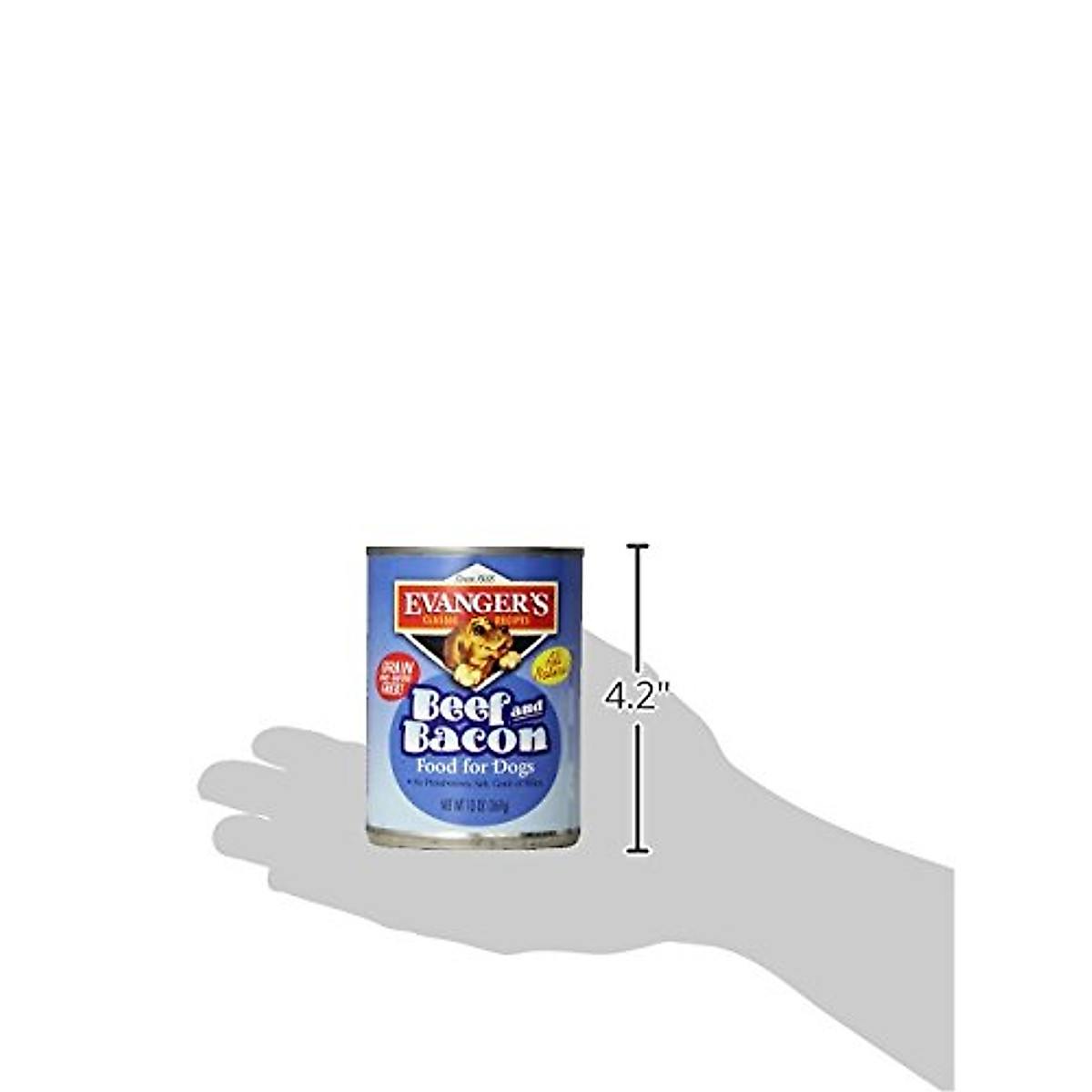 Evanger's Heritage Classics Beef & Bacon for Dogs - 12, 12.5 oz Cans