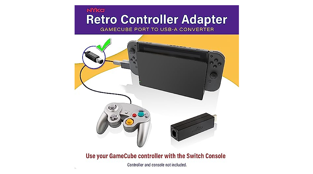 Nyko Controller Adapter for Switch - Wired USB for Super Smash Bros.