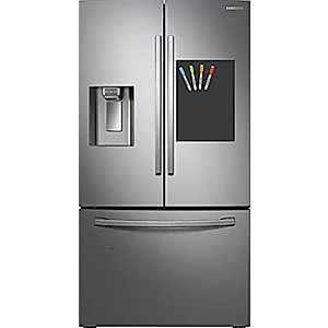 Magnetic Dry Erase Blackboard with Chalkboard Design for Kitchen Fridge-Office - Includes 4 Liquid Chalk Markers - 17X13” - Refrigerator Black Board Organizer and Planner