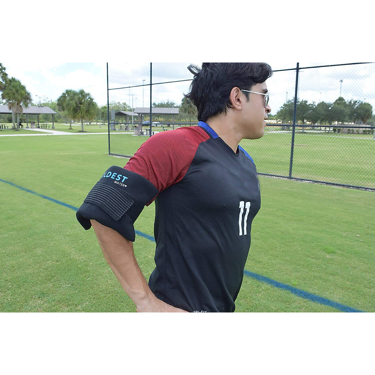 The Coldest Ice Pack - Gel Ice Packs Reusable Cold Therapy Pack (Best for Pain and Injuries of Knee, Shoulder, Foot, Back, Ankle, Neck, Hip, Wrist) Multiple Sizes (5.5" x 7" (Pack of 2))