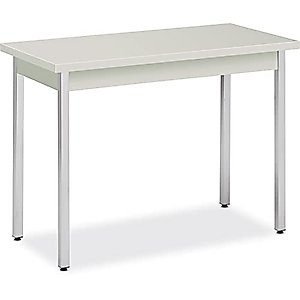 HON, 40" W x 20" D Utility Table, White