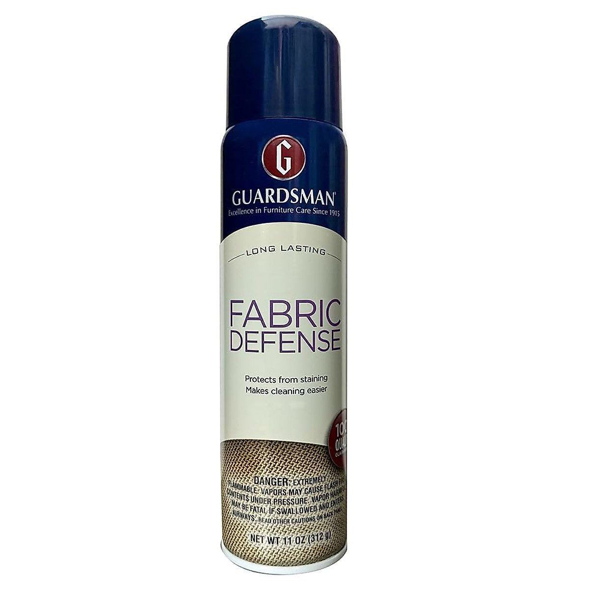 Guardsman Fabric Defense & Upholstery Protector Blocks Stains and Repels Liquid, Use on Microfiber, Rugs, Carpeting, Fabric Apparel, Easy Clean, Odorless, No Chemical Cleaner 11 Oz 460900