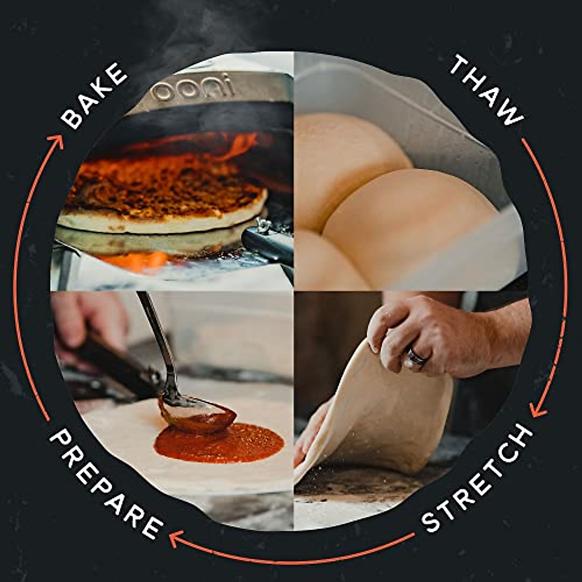 Poco Bero Pizza Dough – 20 x 10 oz Frozen Pizza Dough Balls – Perfect Pizza Oven Accessories for 12-inch Pizzas – Fresh NY Style Pizza – Works in Pizza Oven and Conventional Oven