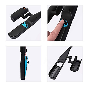 Awaqi Fishing Rod for Nintendo Switch- Fishing Game Accessories Compatible with Legendary Fishing Fishing Game Kit for Switch Controller