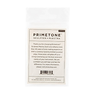 Dunlop 517P150 Primetone Small Triangle Smooth Pick 1.5mm- 3 Pack