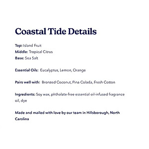 Happy Wax Beach Mix Scented Natural Soy Wax Melts – 8 Oz. of Scented Wax Melts, Made in USA