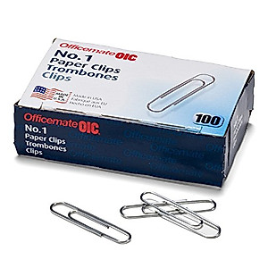 OIC Officemate Paper Clips (OIC99911)