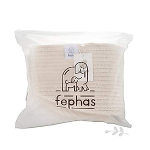 fephas Baby Diaper Caddy Organizer- Off White Rope Nursery Storage Bin- Portable Diaper Storage Basket for Changing Table and Car- Perfect Baby Shower & Registry Gift