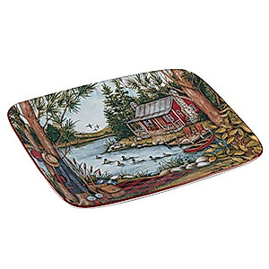 Certified International Lake Retreat Rectangular Platter,
