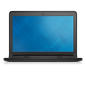 Dell Chromebook 11, Intel Celeron-N2840 Proc, 4GB RAM DDR3L Memory, 16GB eMMC SSD Storage, Chrome OS, Black