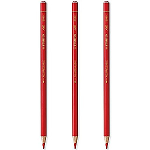 STABILO All Watercolour Effect Pencil Pack of 3 Pencils - Red