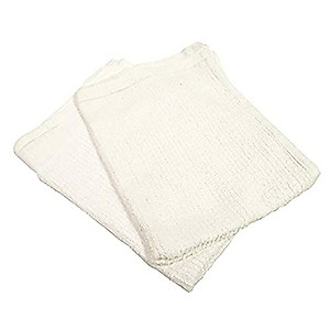 Kitchen Basics 51710 Terry 26 oz. Bar Mop, 16" x 19", White (Pack of 12)