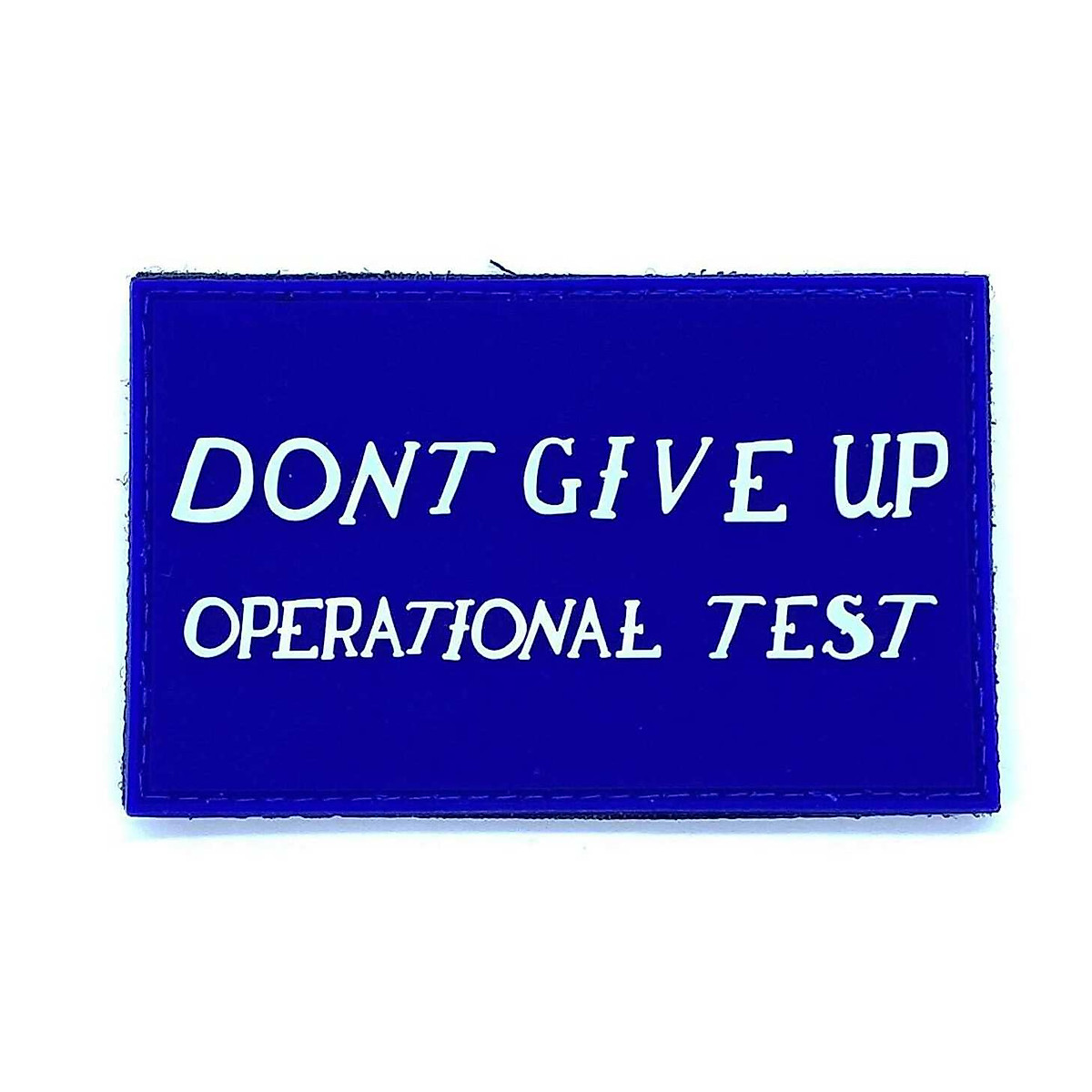 Don't Give Up Operational Test VX-9 Vampires PVC Patch - with Hook and Loop