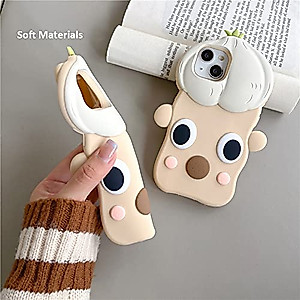 JIATAY Case for iPhone 12 Pro Max Case Silicone Cute, Camera Lens Protector Design Kawaii Bear 3D Thick Case Protective Cover Compatible with iPhone 12 Pro Max (Onion)
