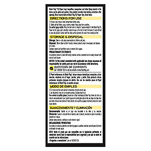 Black Flag Fly Paper, Insect Trap, Ready-to-Use, 4-Count, 24 pack