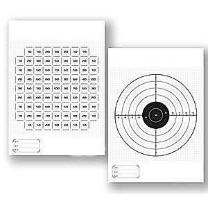 AirSoft Target For Shooting, Reusable BB & Pellet Guns With Trap Net Catcher Training Targets