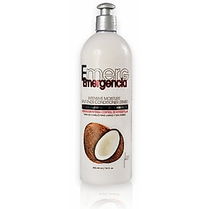 Toque Magico Emergencia Set 4 pack Coconut Shampoo, Rinse, Treatment, Leave-In