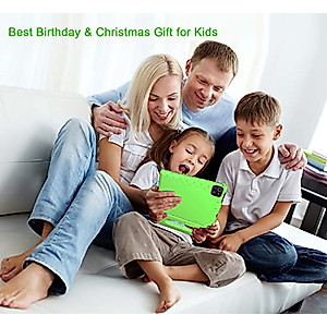 NOBKLEN Kids Tablet, 10" WiFi Tablet for Kids, Android 13.0 Toddler Tablet with Dual Camera 4GB 64GB 1200 * 800 HD IPS Touchscreen 8000mAh Pre-Installed Parental Control Kid-Proof Case