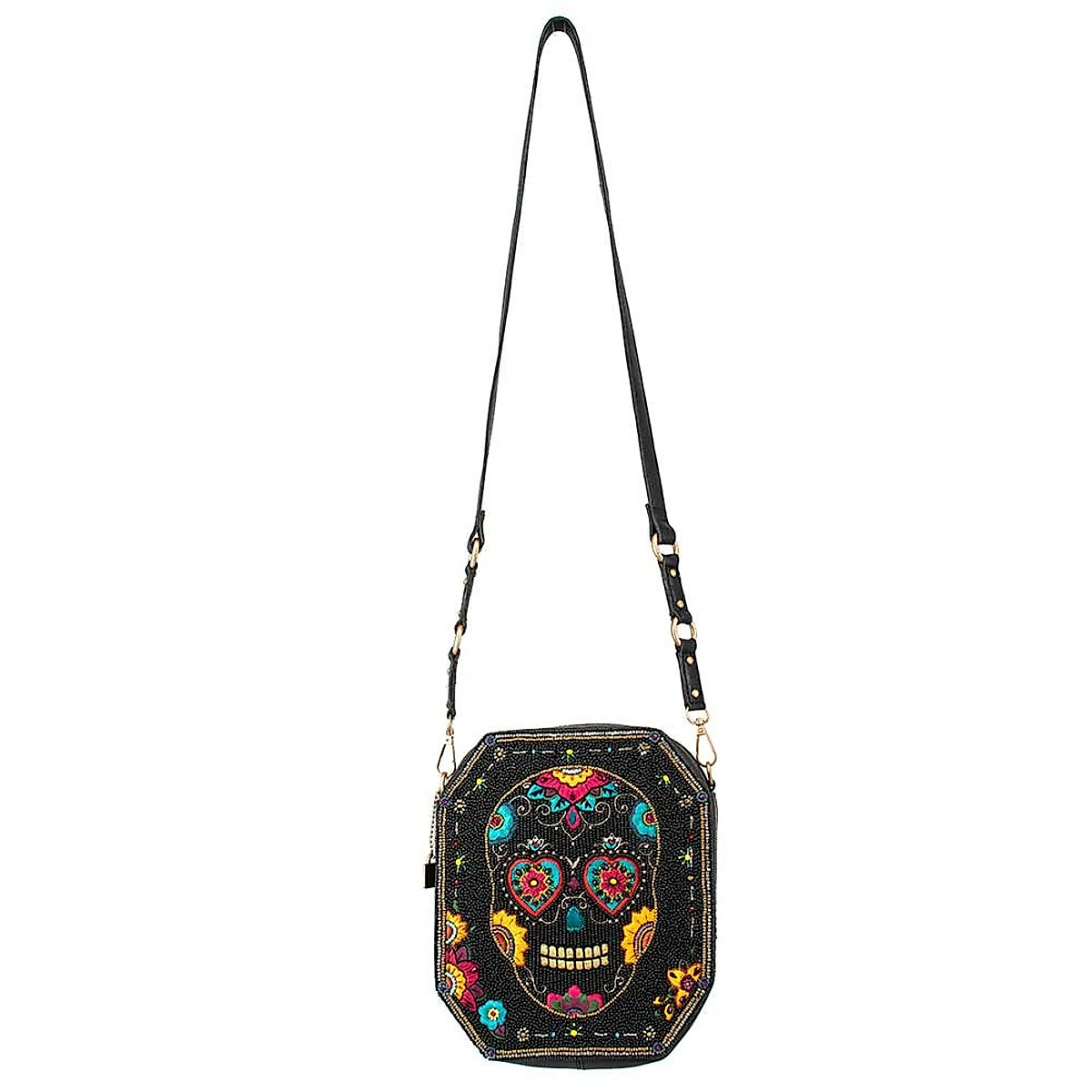 Mary Frances Face Crossbody Handbag, Multi