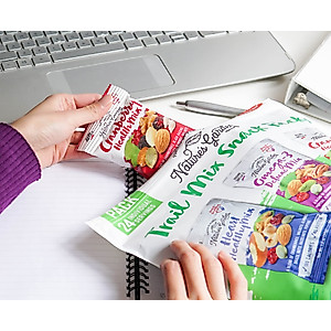 Nature's Garden Healthy Trail Mix Snack Packs – Mixed Nuts, Heart Healthy Nuts, Omega-3 Rich, Cranberries, Pumpkin Seeds, Perfect For The Entire Family – 28.8 Oz Bag (24 Individual Servings)