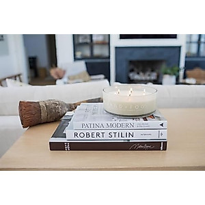 Sand + Fog Scented Candle - Tropical Citrus Additional Scents and Sizes 100% Cotton Lead-Free Wick Luxury Air Freshening Jar Candles Perfect Home Decor for Your Cocktail Table 34 oz, Orange,Violet