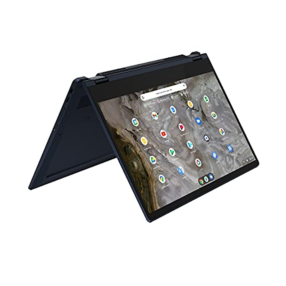 Lenovo Flex 5i 13 Chromebook 2-in-1 Laptop, Intel Core i3-1115G4, 8GB RAM, 64GB Storage, Intel UHD Graphics, 13.3" FHD Touchscreen Display, Chrome OS, Abyss Blue