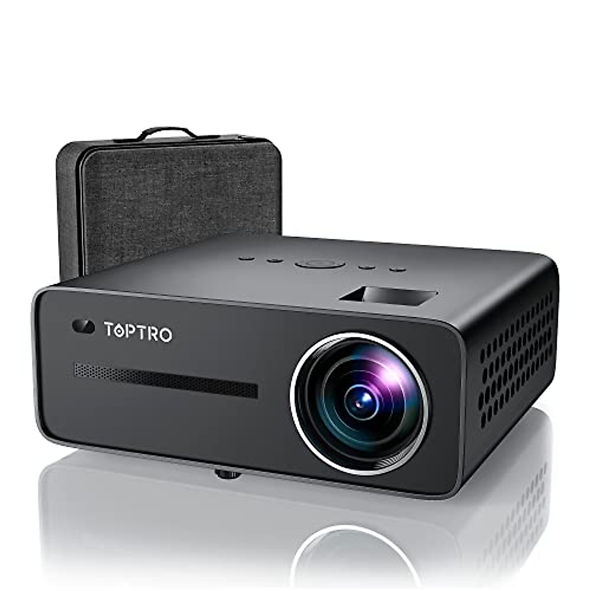 Outdoor Projector 4K, 5G WiFi Bluetooth Projector with 4D/4P Keystone Correction, Compatible with iOS/Android/ TV Stick/PS4