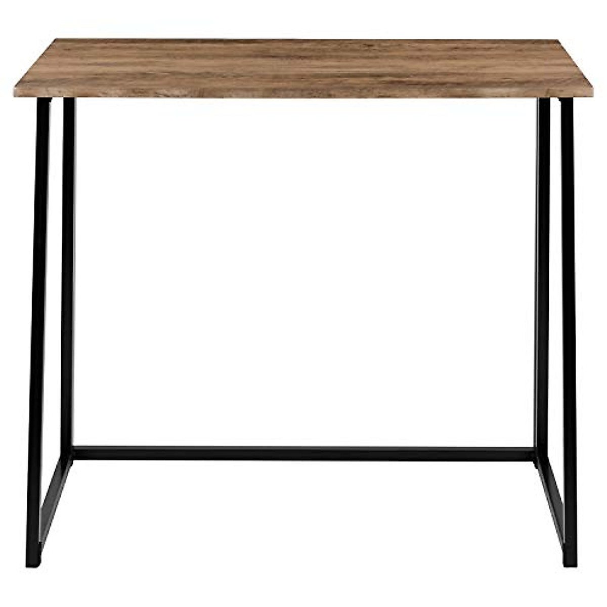 Flash Furniture Small Rustic Natural Home Office Folding Computer Desk - 36"